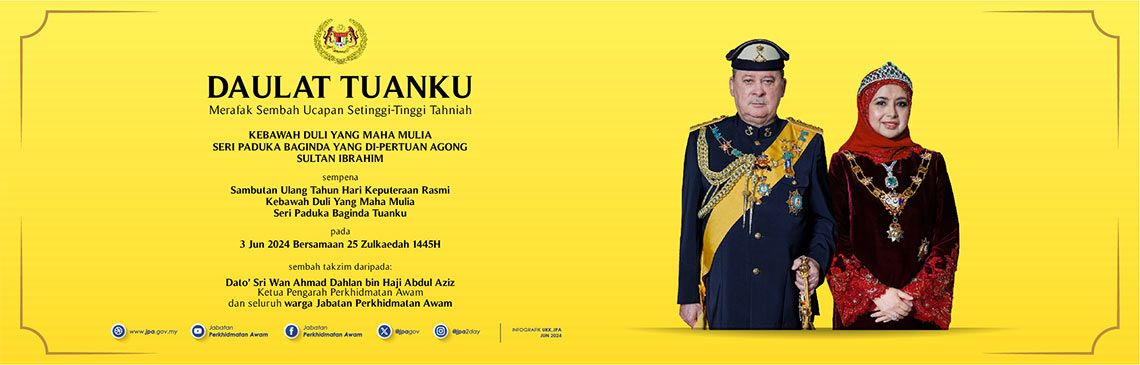 Public Service Department Official Portal - Sambutan Ulang Tahun Hari ...