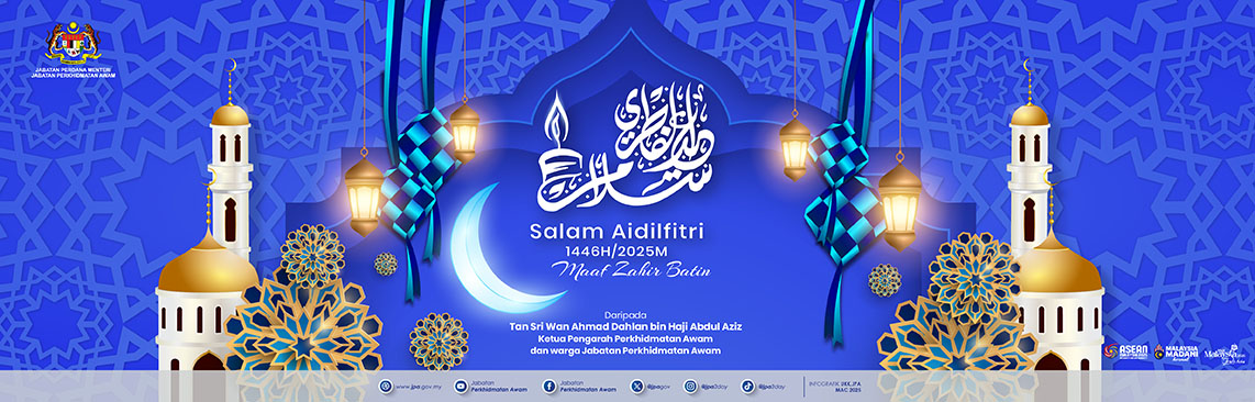 Portal Rasmi Jabatan Perkhidmatan Awam - Utama