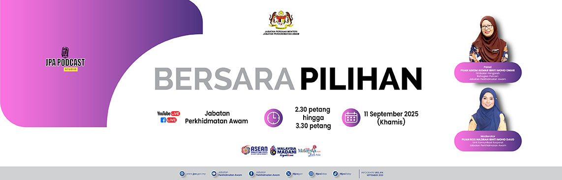 Portal Rasmi Jabatan Perkhidmatan Awam - Utama